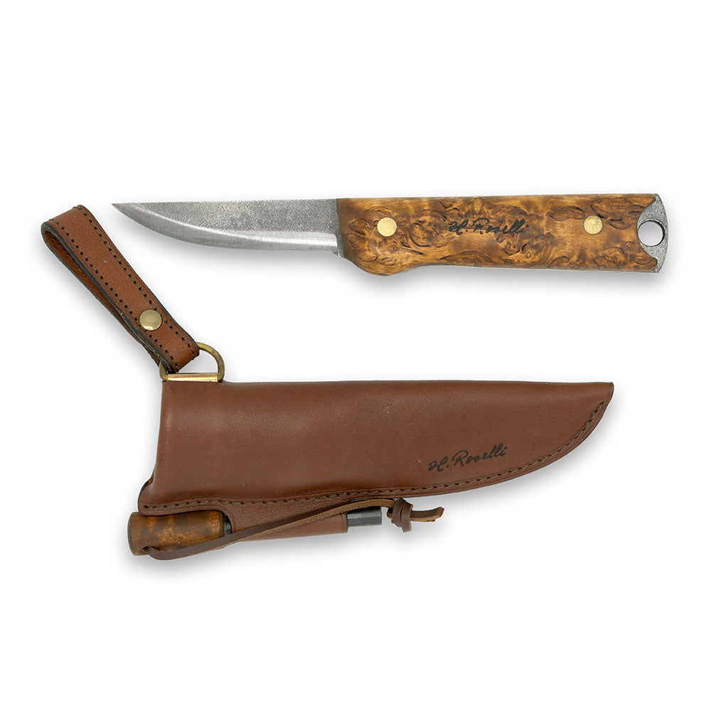 Refurbished Full Tang Knife | Heimo 4" | Roselli Finland