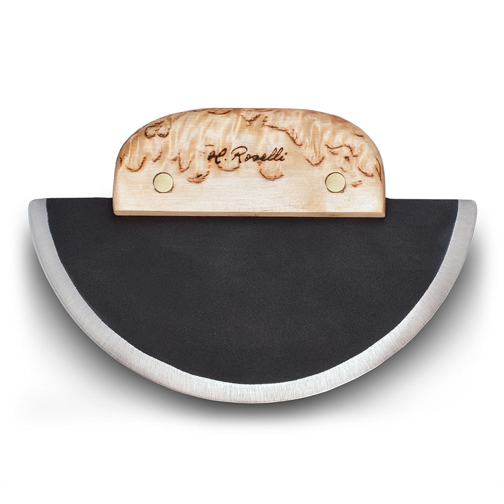 Ulu Knife | Traditional Carbon Steel Kitchen Tool | Roselli Finland